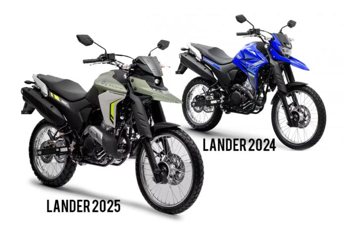 Nova Yamaha Lander 250 2025: Saiba Preço, Fotos, Ficha Técnica e o que ...